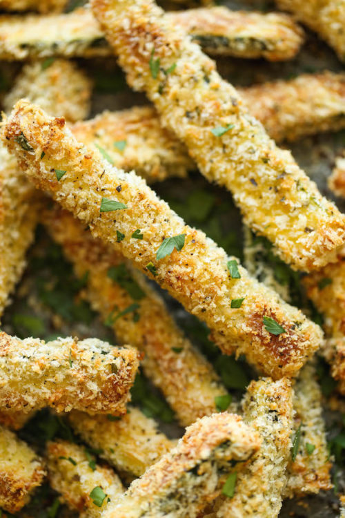 Baked Zucchini Fries - Damn Delicious