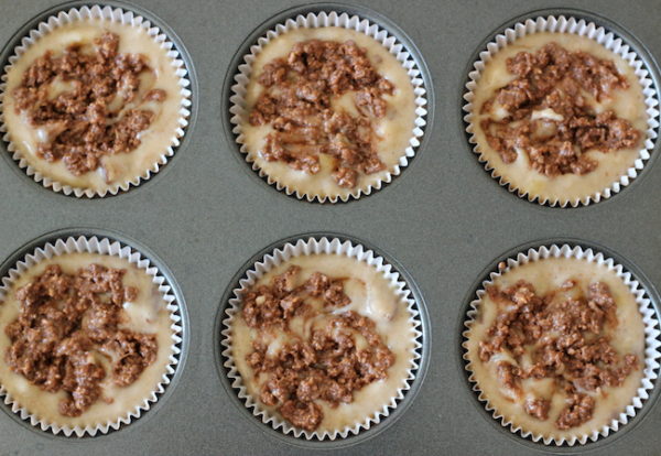Banana Bread Kit Kat Muffins - Damn Delicious