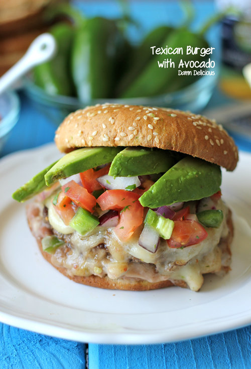 Texican Burger - Damn Delicious