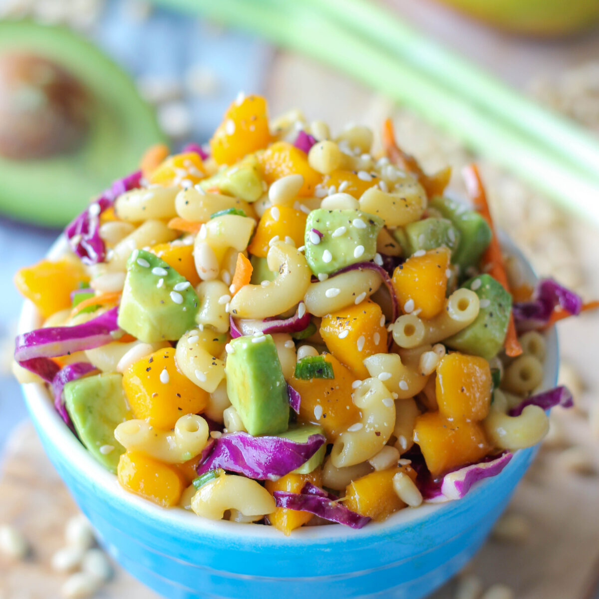 Asian Pasta Salad - Damn Delicious