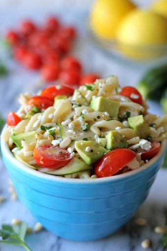 Zucchini Ribbon Pasta - Damn Delicious