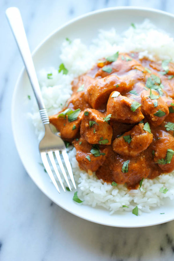 Slow Cooker Butter Chicken - Damn Delicious