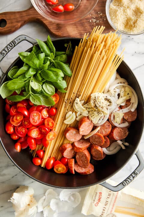 One Pot Pasta - Quick Dinner in Just 20 Minutes