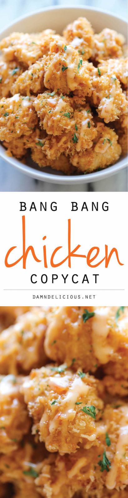 Bang Bang Chicken - Damn Delicious
