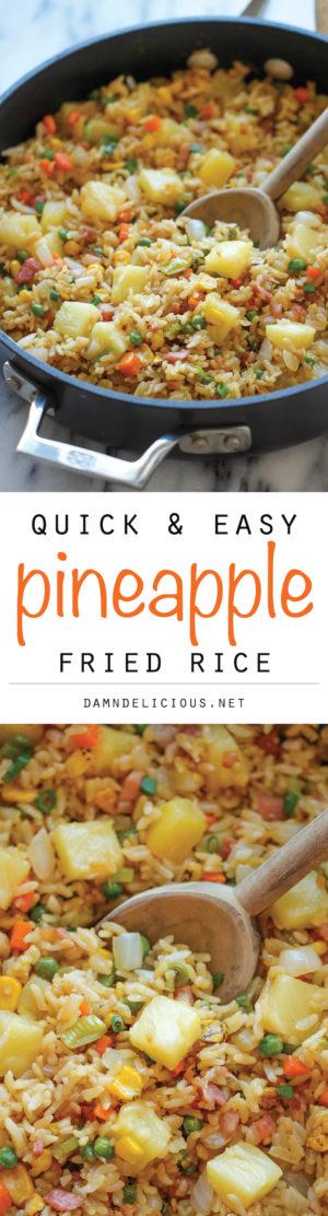 Pineapple Fried Rice - Damn Delicious