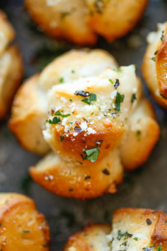 Mini Garlic Monkey Bread - Damn Delicious