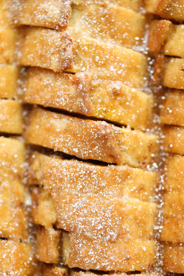 Easiest Overnight French Toast Bake Damn Delicious