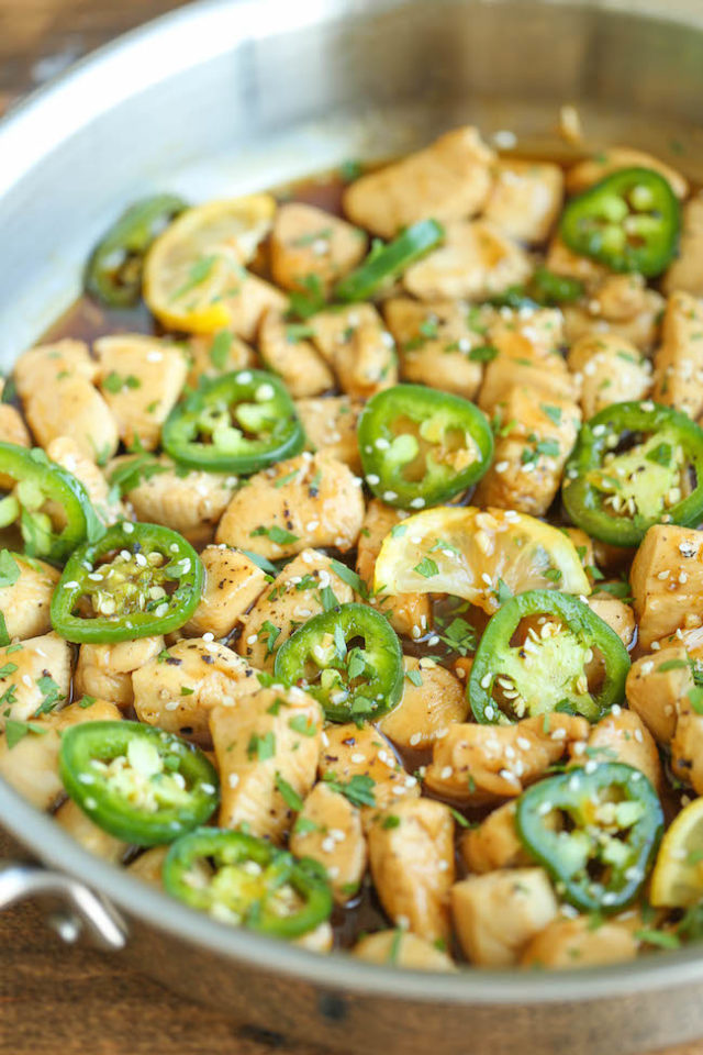 Asian Jalapeno Chicken - Damn Delicious