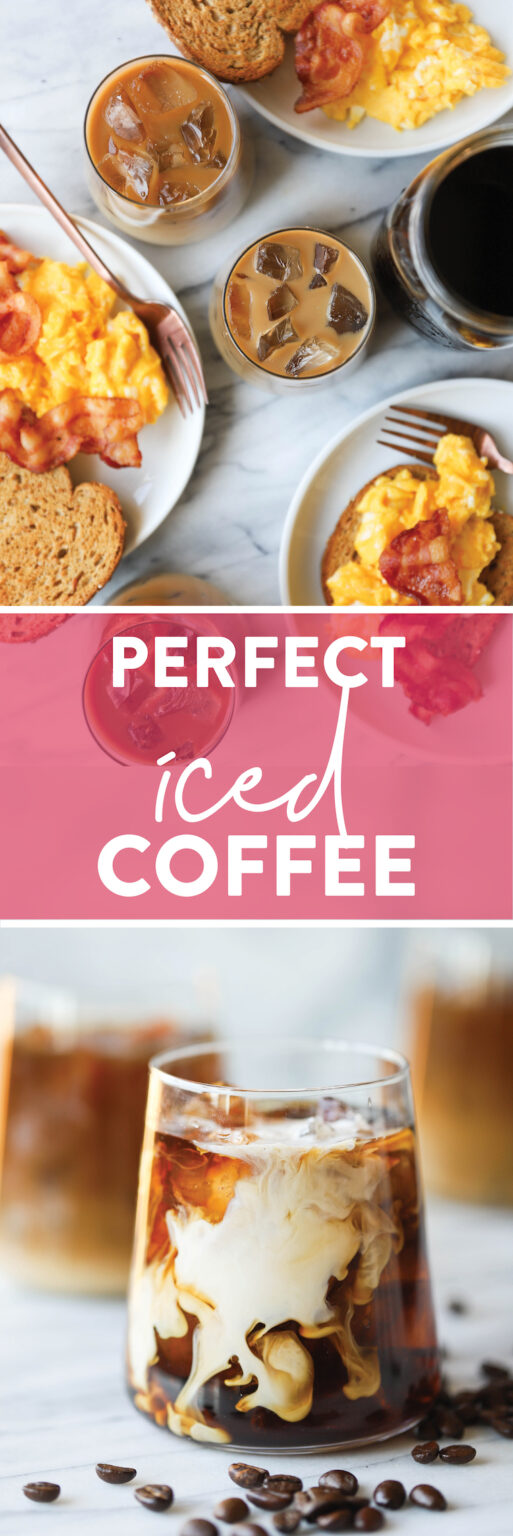 Perfect Iced Coffee - Damn Delicious