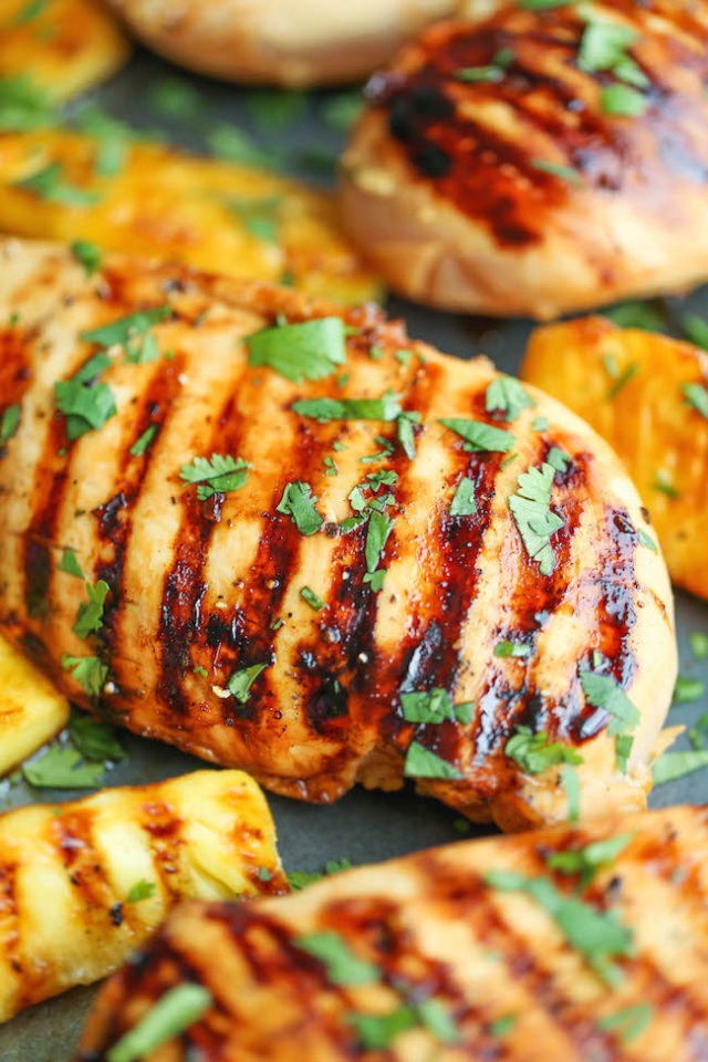 Hawaiian Chicken and Pineapple - Damn Delicious