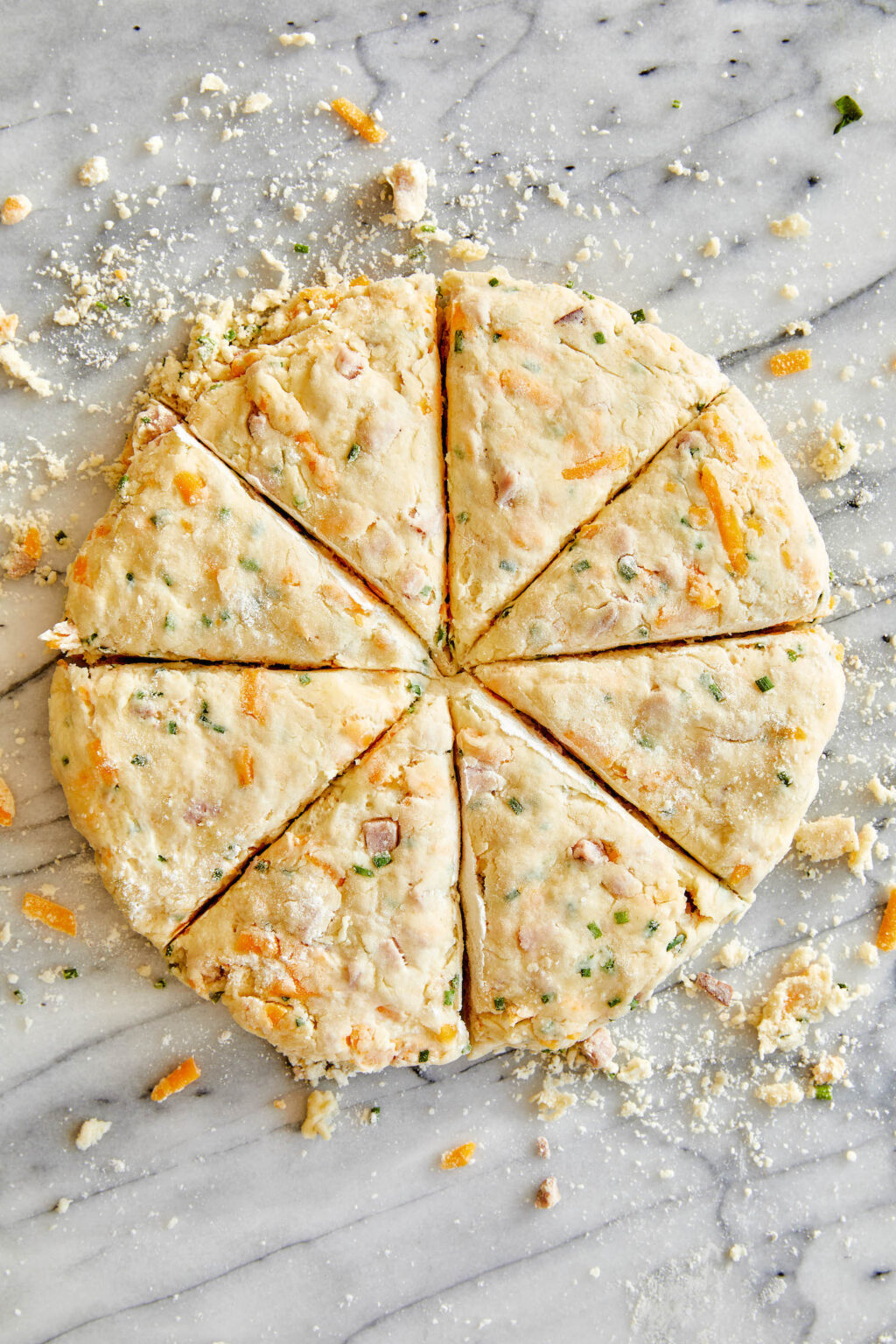 Ham and Cheese Scones - Damn Delicious