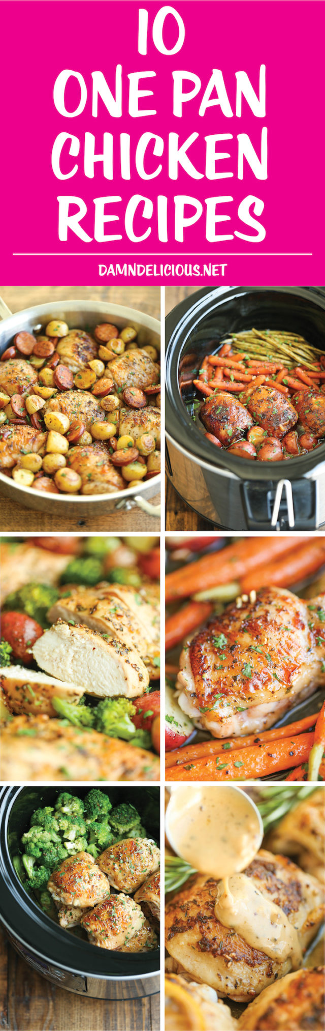 10 One Pan Chicken Recipes - Damn Delicious