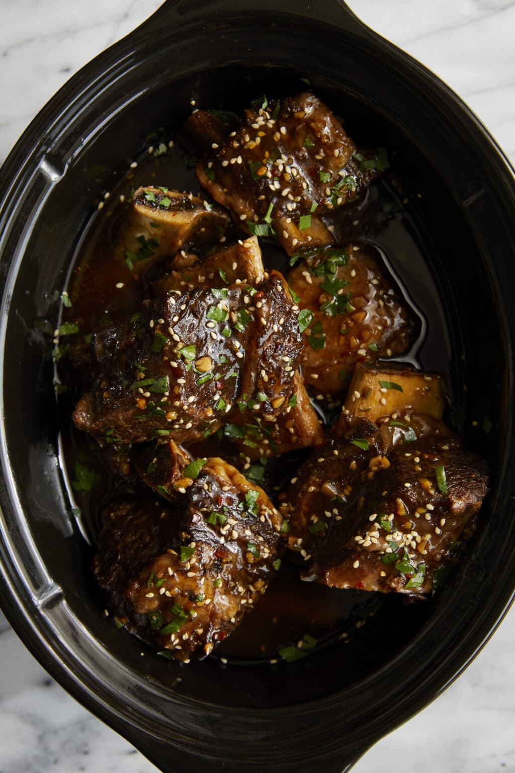 Slow Cooker Asian Short Ribs - Damn Delicious