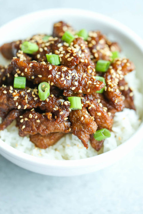 Crispy Sesame Beef - Damn Delicious