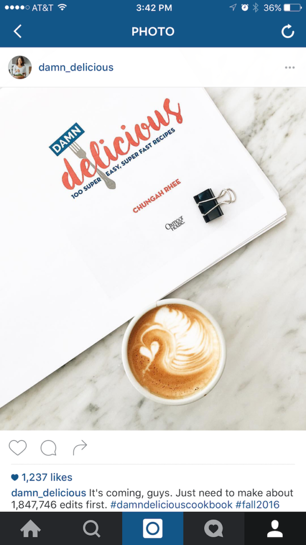 Damn Delicious Cookbook Cover Photoshoot - Damn Delicious