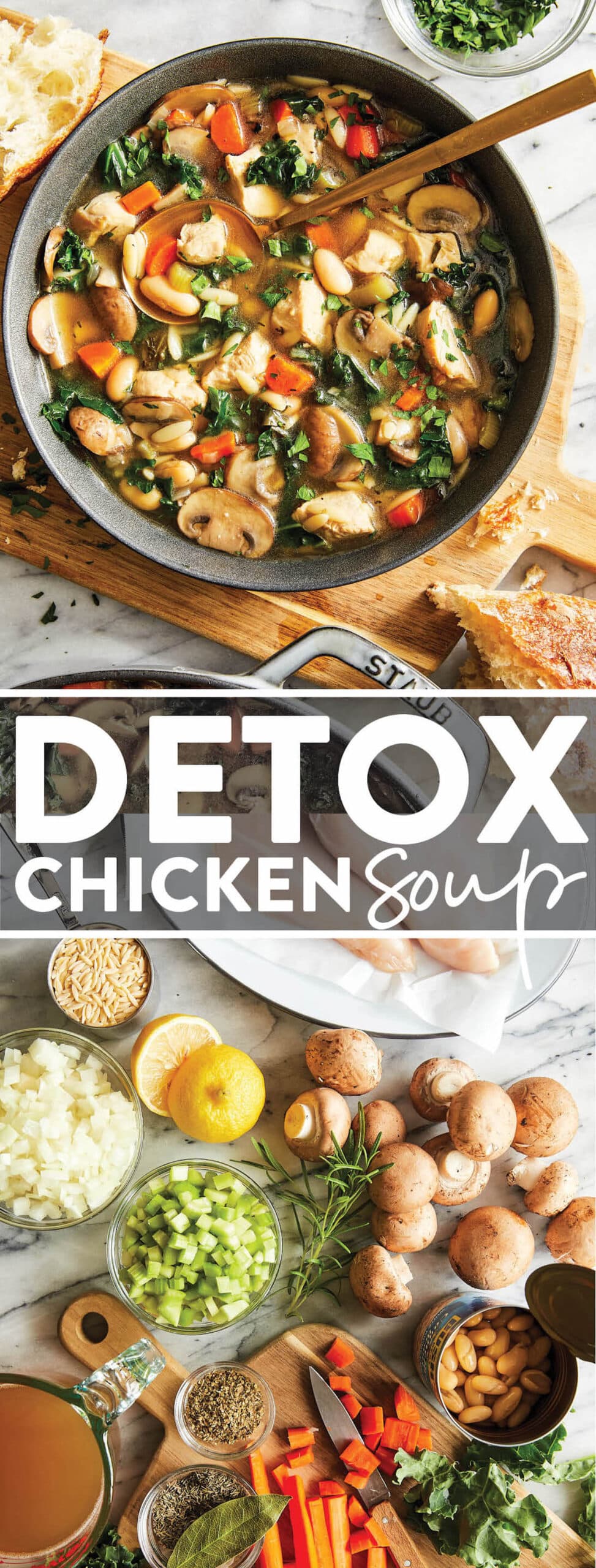 Detox Chicken Soup - Damn Delicious