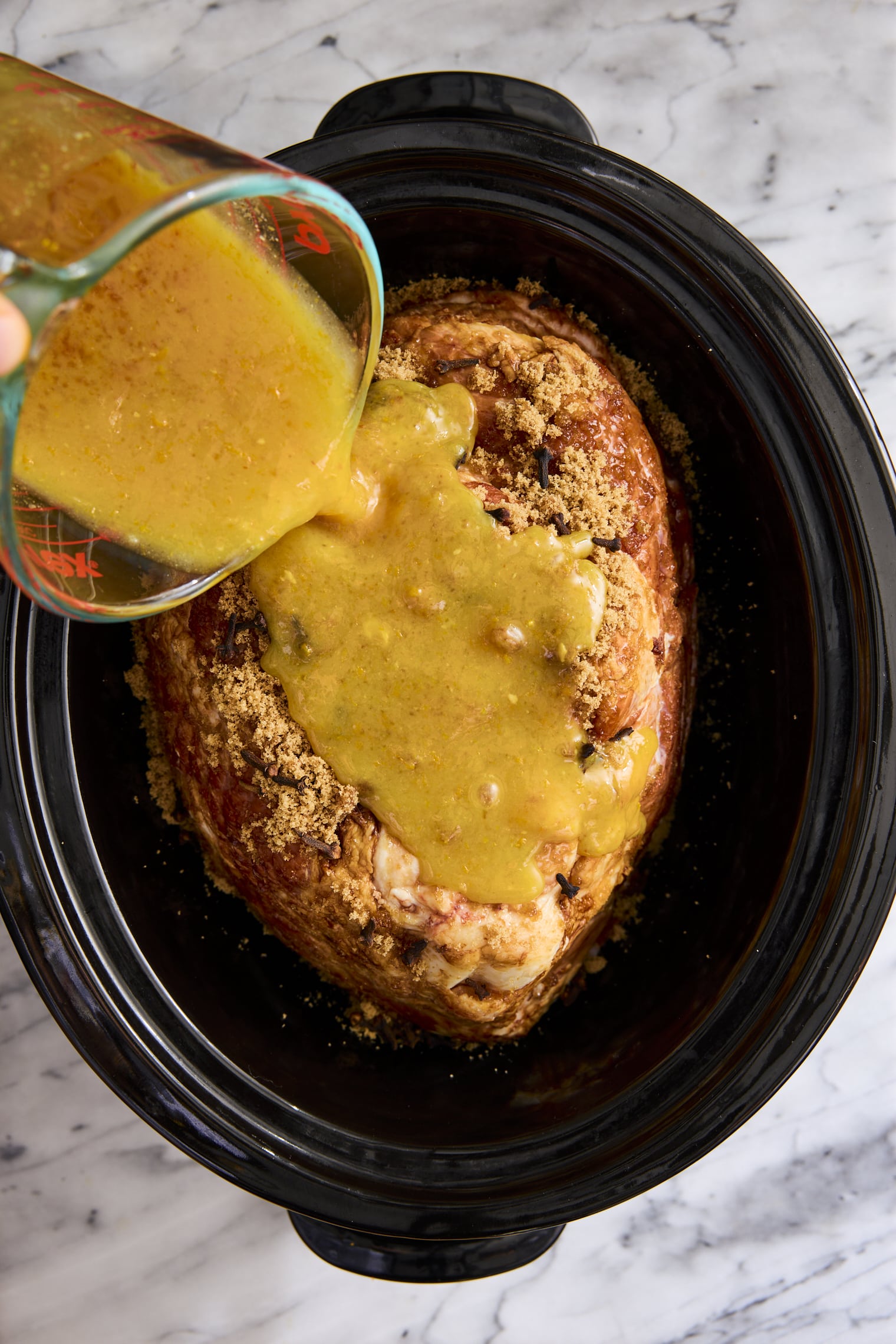 Slow Cooker Holiday Ham - Damn Delicious