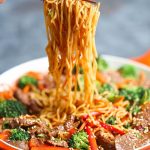 Garlic Sesame Noodles - Damn Delicious