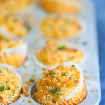 Mac and Cheese Cups - Damn Delicious