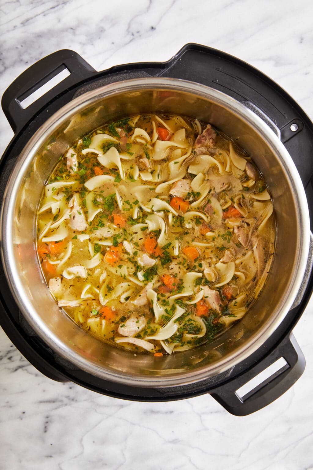 Instant Pot Chicken Noodle Soup - Damn Delicious