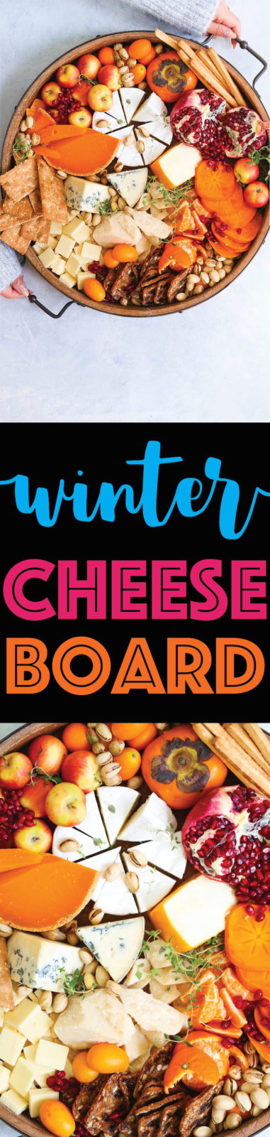 Winter Cheese Board - Damn Delicious