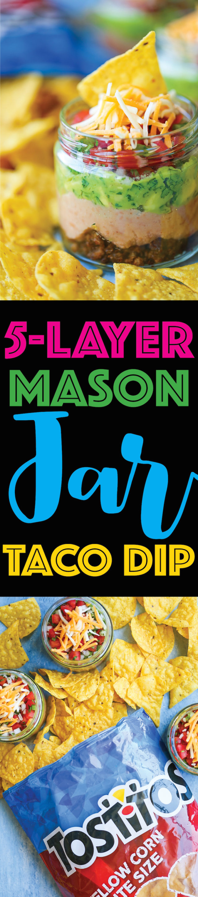 Good Kitchen Blog: 5-Layer Mason Jar Taco Dip
