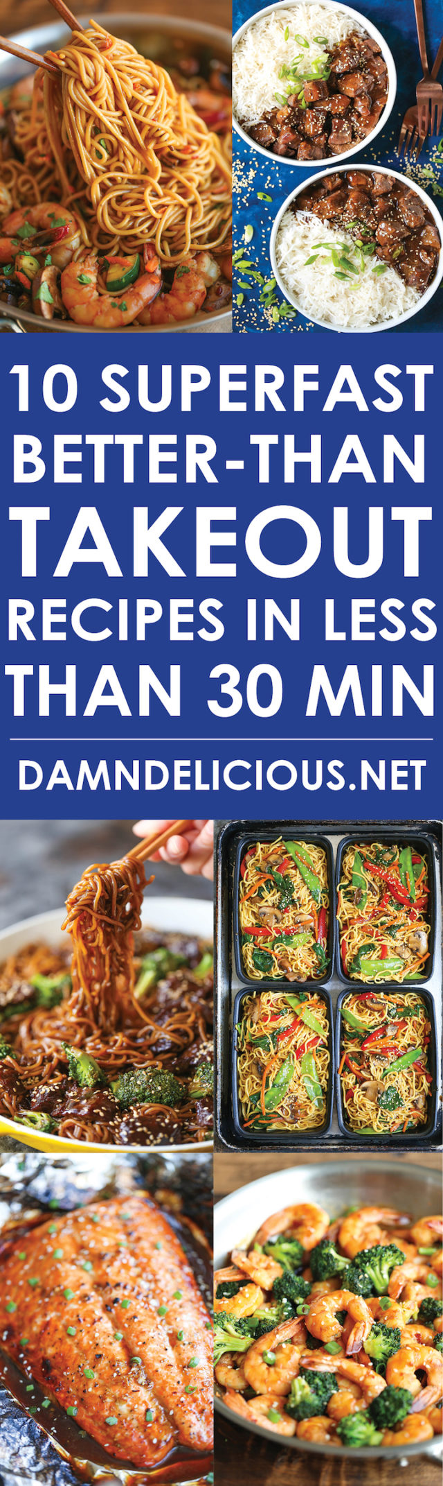 10 Fast Takeout-Style Recipes in Under 30 Mins | Damn Delicious