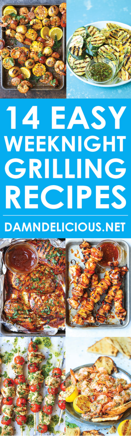 14 Easy Weeknight Grilling Recipes - Damn Delicious