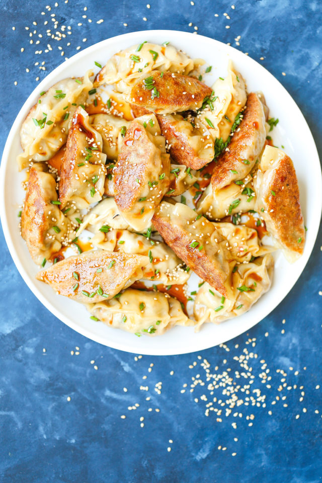 Pork Potstickers - Damn Delicious