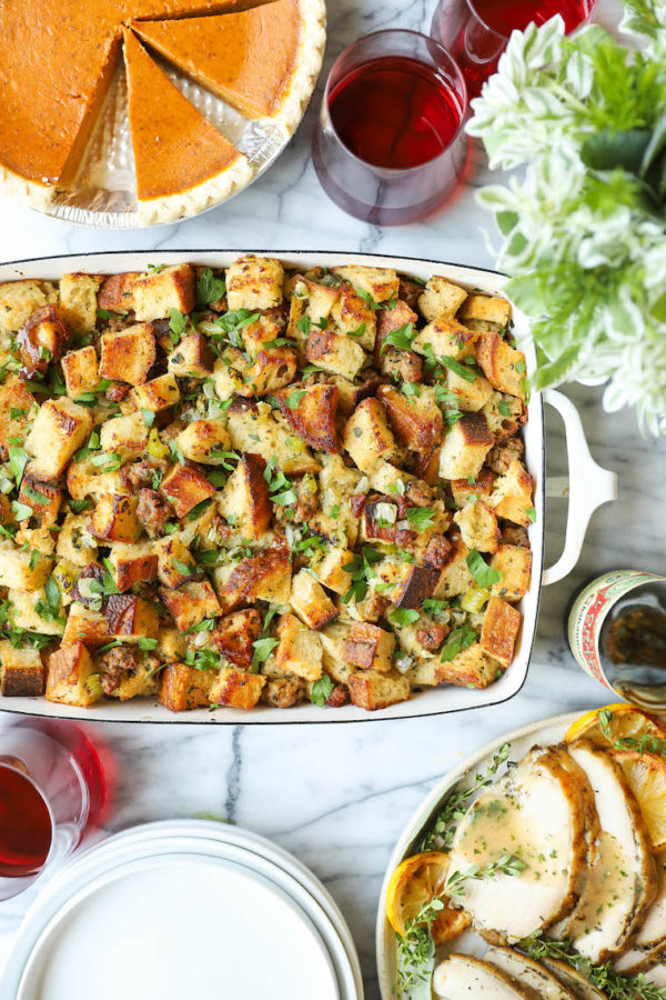 Classic Thanksgiving Stuffing - Damn Delicious