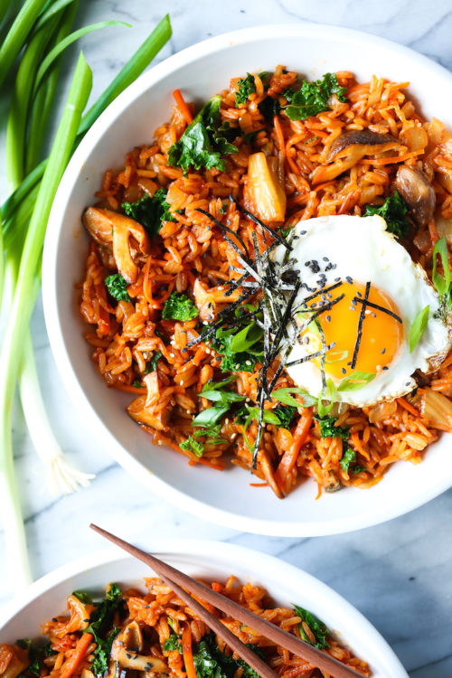 Kimchi Fried Rice - Damn Delicious