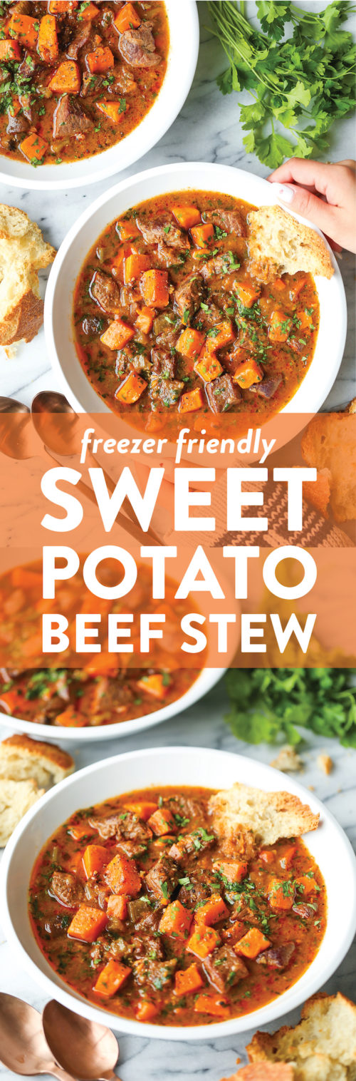 Sweet Potato Beef Stew - Damn Delicious