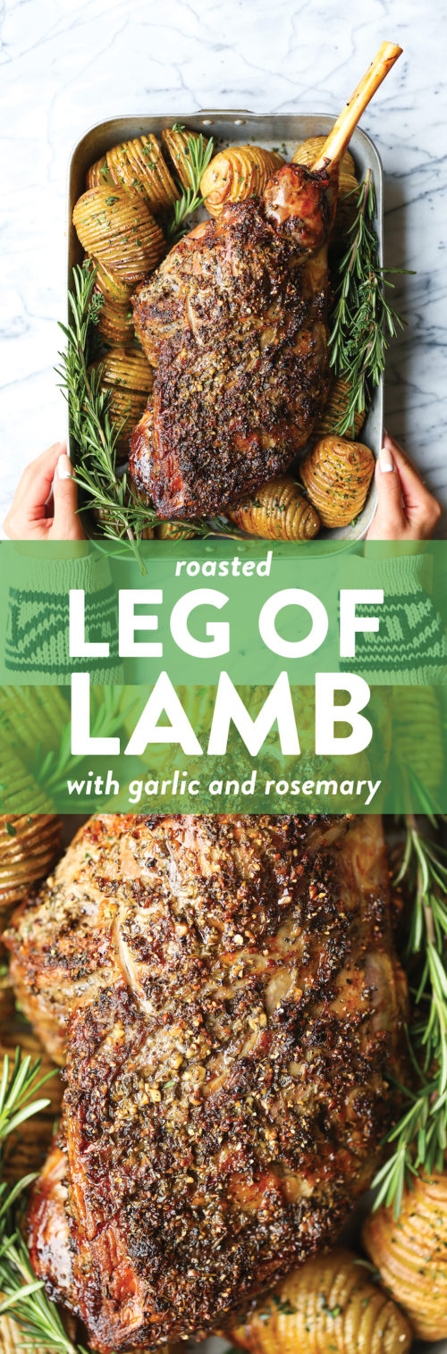 Roasted Leg of Lamb Recipe – Easy Garlic Herb Rub