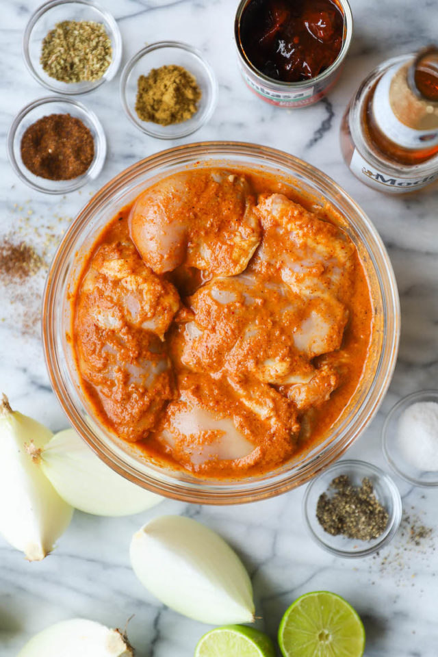 Copycat Chipotle Chicken - Damn Delicious