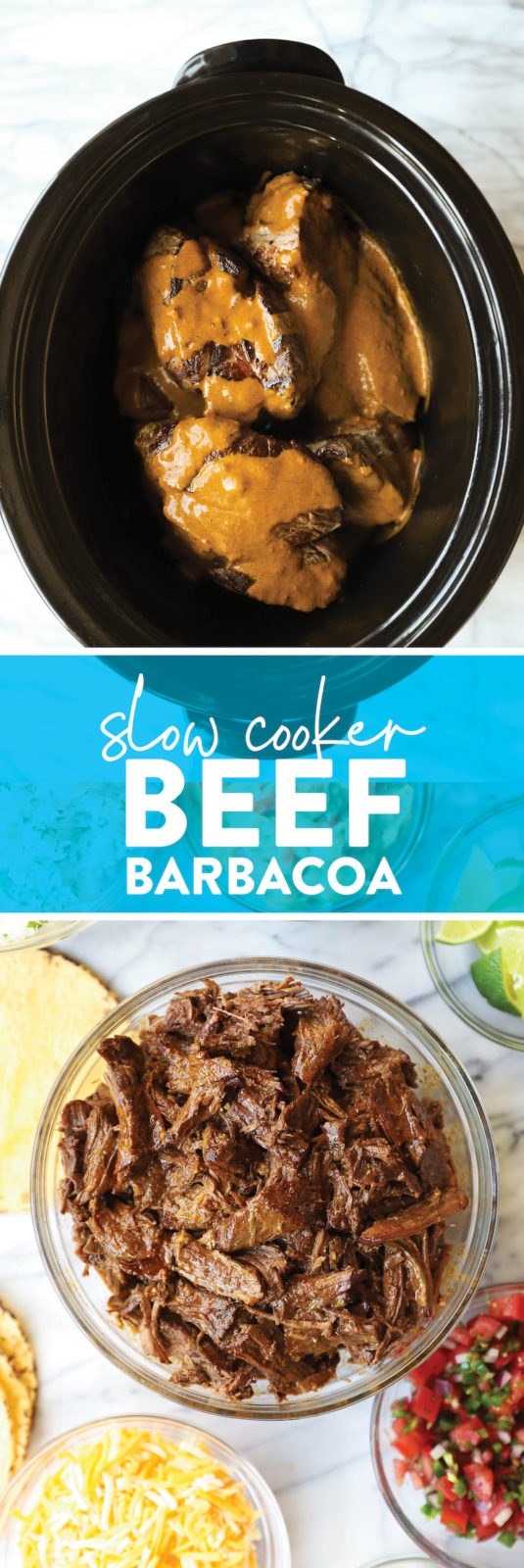 Slow Cooker Beef Barbacoa - Damn Delicious