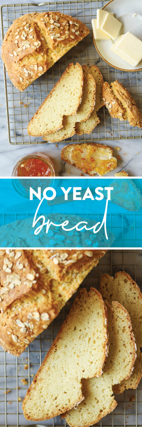 No Yeast Bread - Damn Delicious
