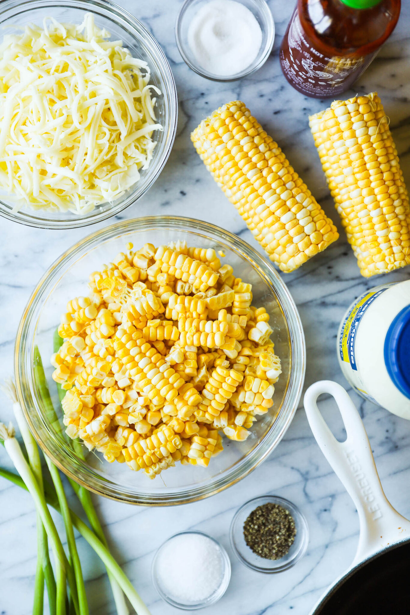 Korean Cheese Corn - Damn Delicious