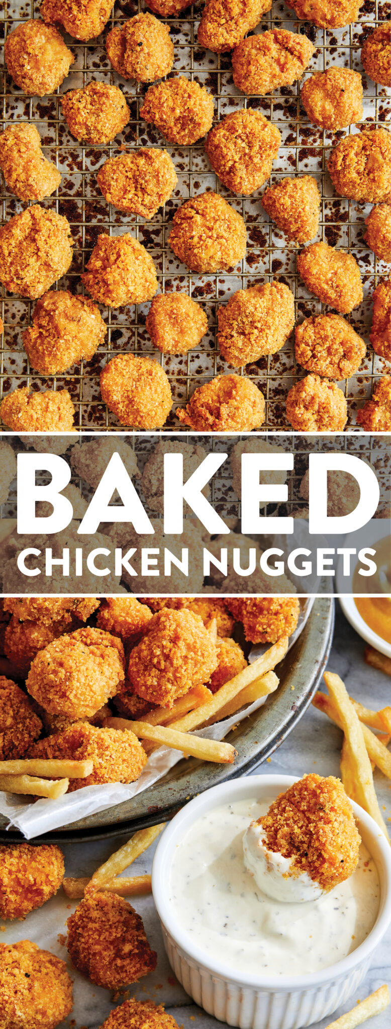 Baked Chicken Nuggets - Damn Delicious