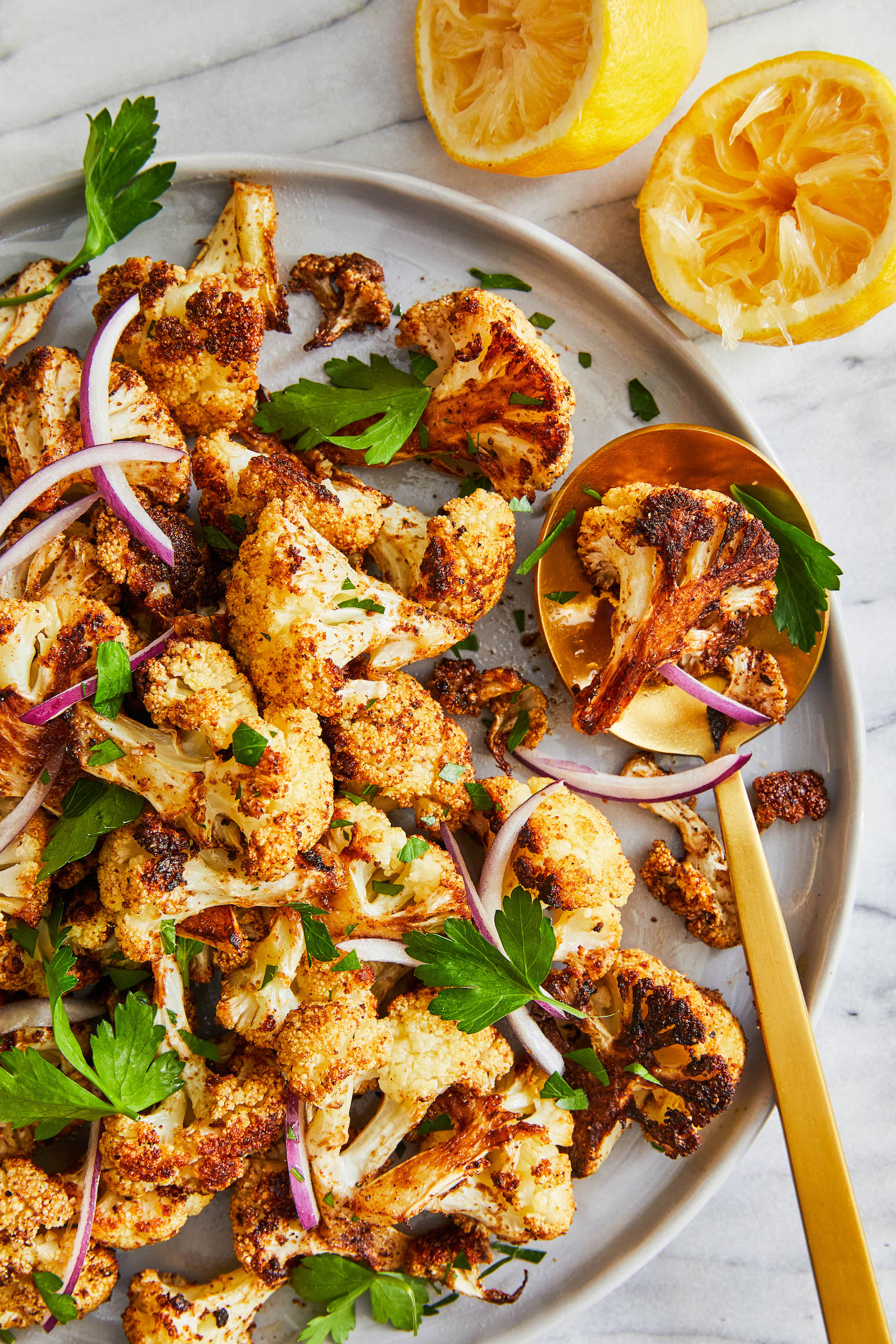 Roasted Cauliflower - Damn Delicious