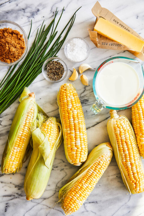 Easy Boiled Corn on the Cob (Milk and Butter Method) - Damn Delicious