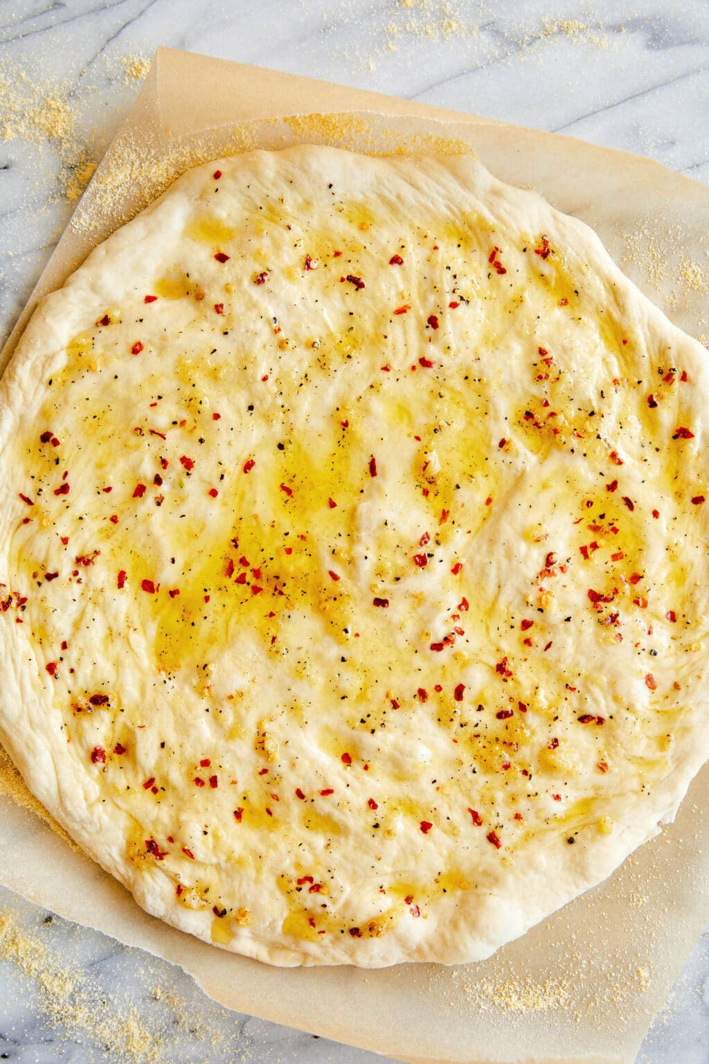 White Pizza Recipe | No Sauce, All Cheese, Extra Flavor