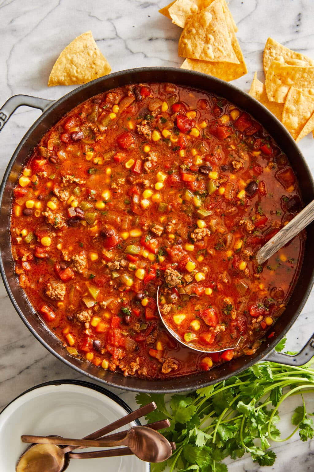 Easy Taco Soup - Damn Delicious