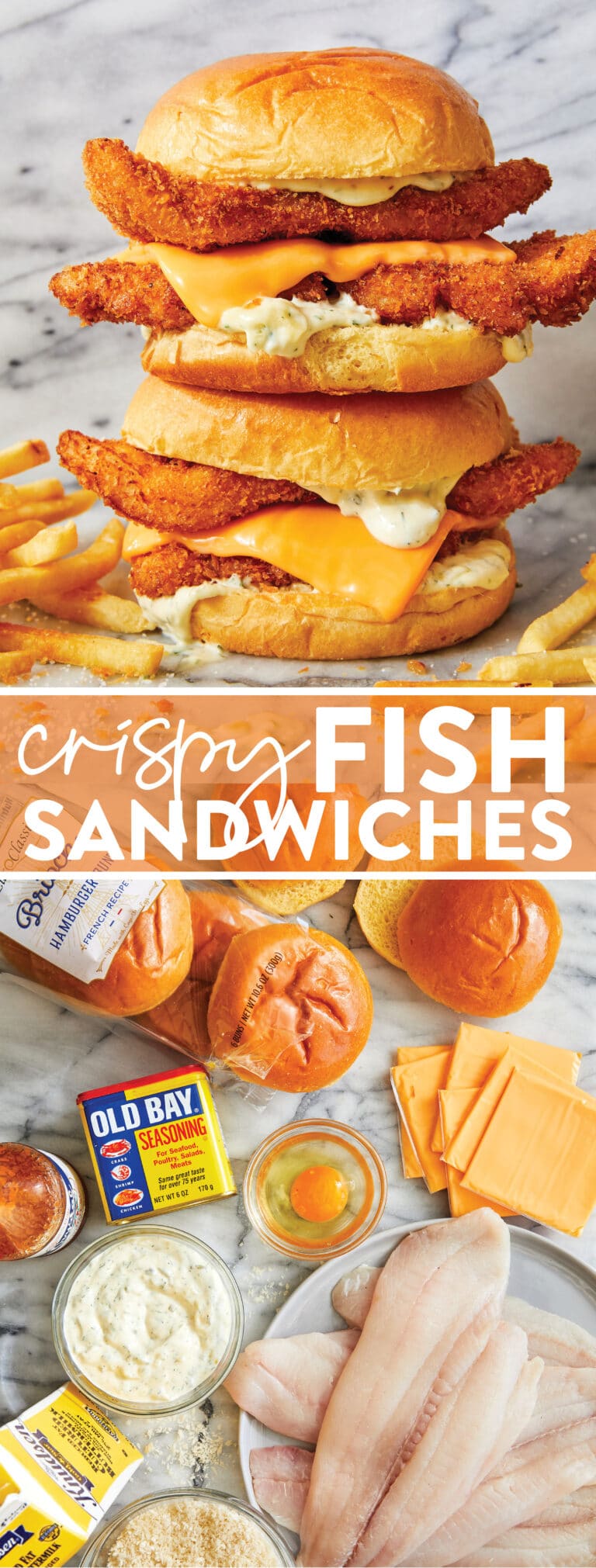 Crispy Fried Fish Sandwich Recipe By Damn Delicious