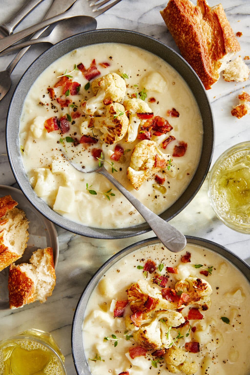 Cauliflower Chowder - Damn Delicious