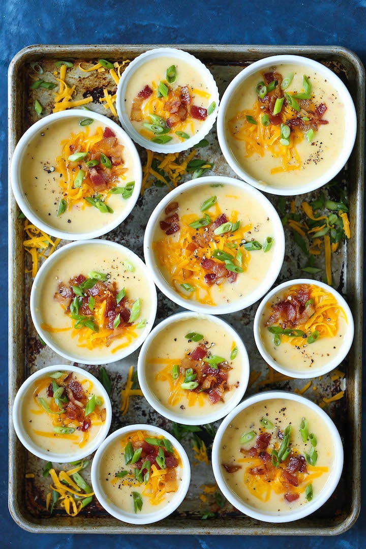 Slow Cooker Loaded Potato Soup Videos - Damn Delicious