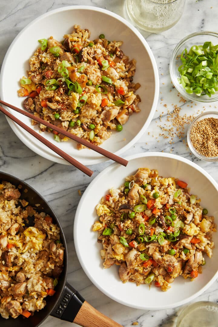 Chicken Fried Rice Recipe | Quick, Easy, Better Than Takeout