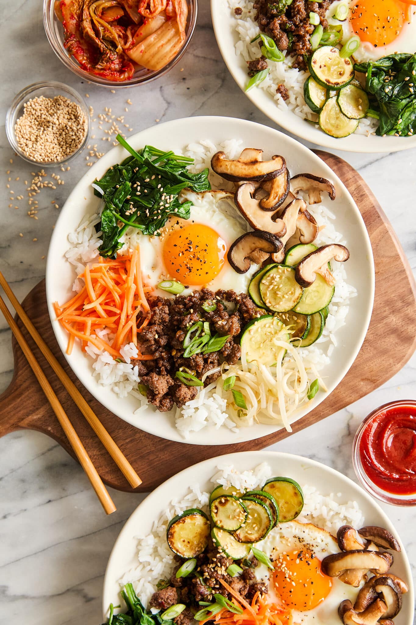 Quick Korean Bibimbap (Korean Rice Bowl) - Damn Delicious